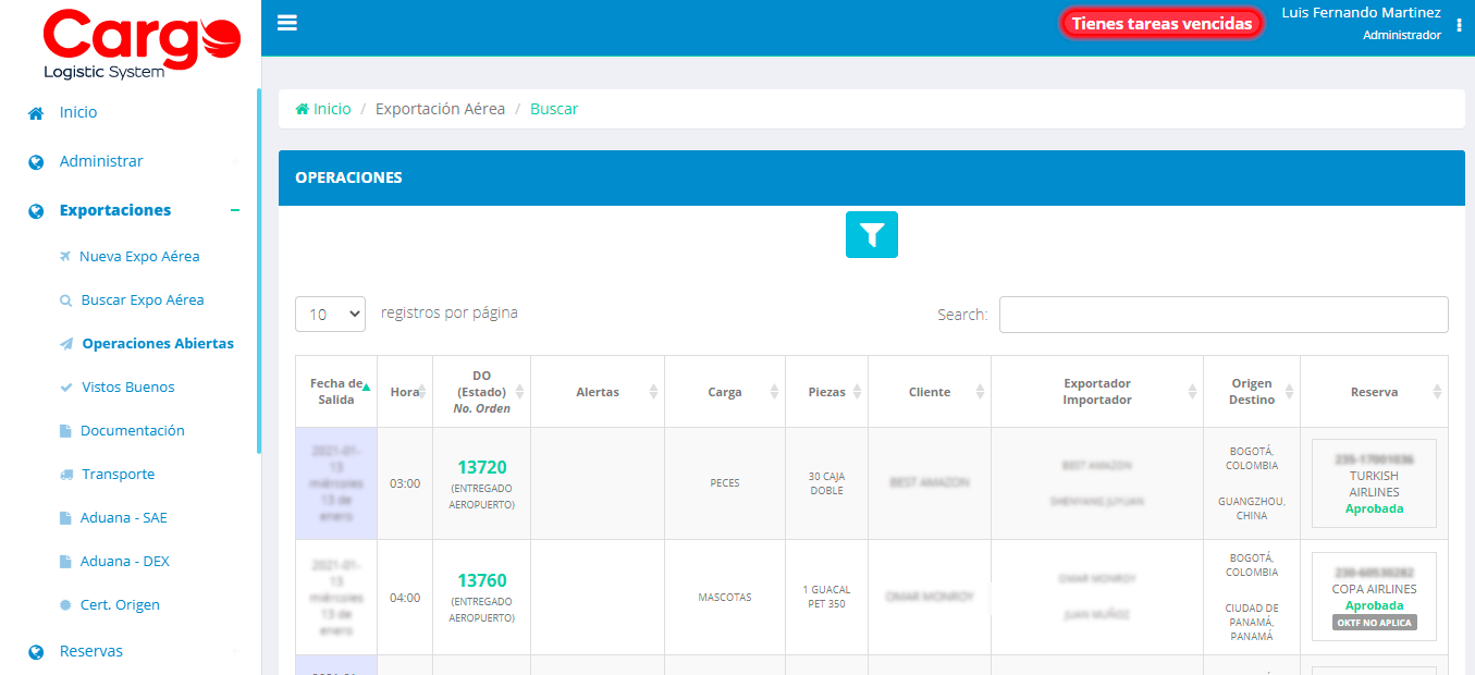 Nuestra Tecnología | Cargosoft | Cargo Logistic System