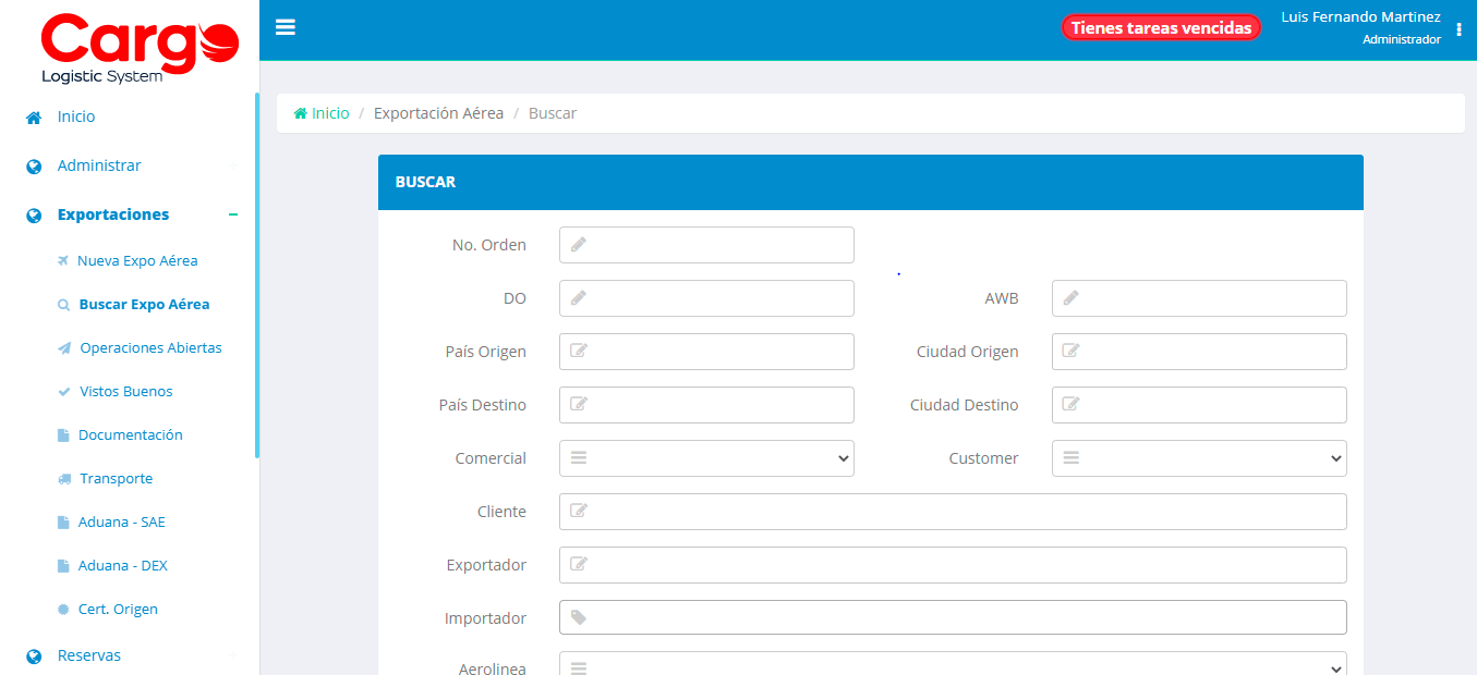 Nuestra Tecnología | Cargosoft | Cargo Logistic System