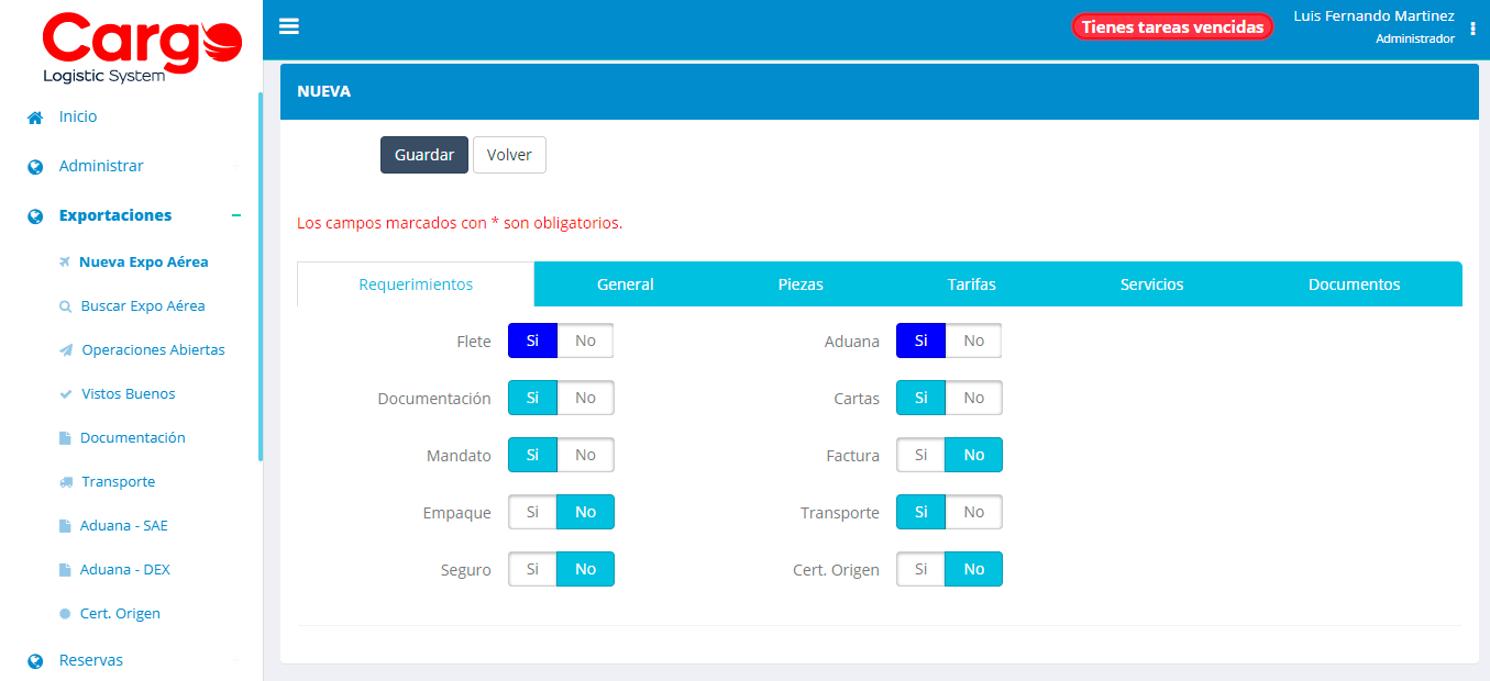Nuestra Tecnología | Cargosoft | Cargo Logistic System